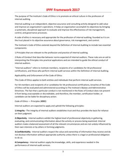 Ippf 2017 | PDF | Internal Audit | Audit