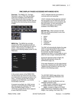 Boeing 737 FMC User Manual | PDF | Aviation | Aeronautics