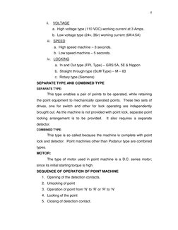 Point Machine Installation and Operation Guide | PDF | Electric Motor ...