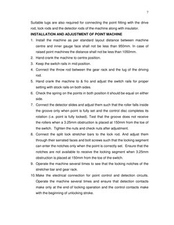 Point Machine Installation and Operation Guide | PDF | Electric Motor ...