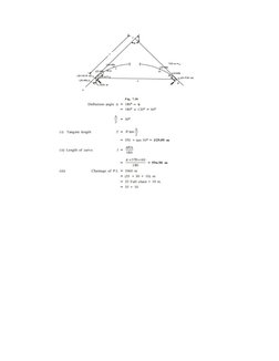 Understanding Chainage in Road Curves | PDF | Angle | Tangent