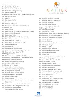 Gather Hymnal Song Index | PDF | Jesus | Mercy