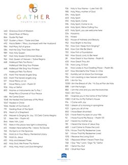 Gather Hymnal Song Index | PDF | Jesus | Mercy