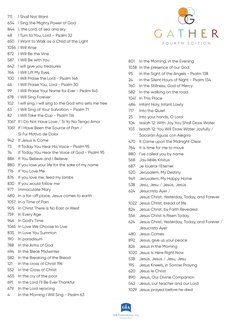 Gather Hymnal Song Index | PDF | Jesus | Mercy