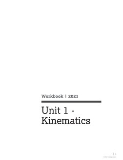 Ap Physics1 Student Workbook SE Unit1 | PDF | Velocity | Acceleration