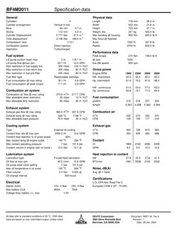 Deutz BF4M2011 Engine Specifications | PDF | Internal Combustion Engine ...