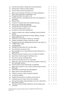 DBT Ways of Coping Checklist | PDF | Dialectical Behavior Therapy ...