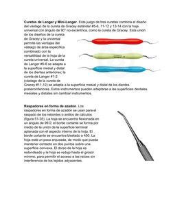 Tipos de Curetas y Raspadores Dentales | PDF | Diente | Boca