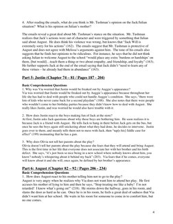 Wonder Comprehension Questions Guide | PDF | Self-Improvement
