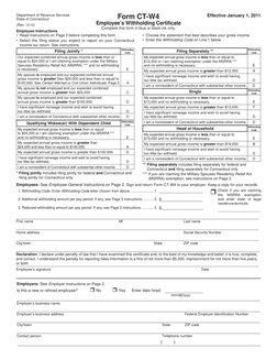 Connecticut Withholding Code Guide | PDF | Withholding Tax | Income Tax ...