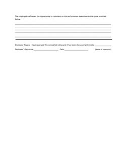Security Guard Performance Evaluation Form | PDF | Leadership | Employment
