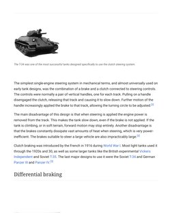 Tank Steering Systems Explained | PDF | Armoured Fighting Vehicles ...