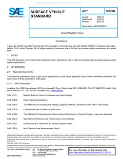 Sae J20-2022 | PDF | Engineering Tolerance | Pipe (Fluid Conveyance)
