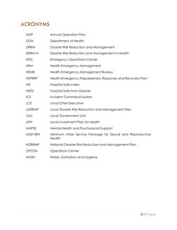 DRRM-H Planning Guide for Health | PDF | Emergency Management | Hazards