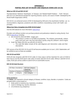 ICD-10-CA Injury Code Guide | PDF | Vertebral Column | Thumb