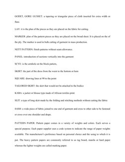 Types and Methods of Pattern Making | PDF | Seam (Sewing) | Clothing