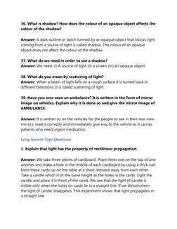 Understanding Shadows and Light | PDF | Shadow | Mirror