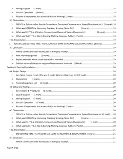 CSEC SBA Format ELECTRICAL PDF | PDF | Electronics | Electrical Wiring