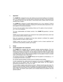 Trepel Champ 70 Loader Specifications | PDF | Brake | Vehicles