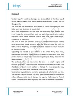 350-Word Typing Practice Passages | PDF | Logos | Typefaces