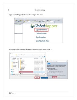 Global Mapper v21.1 User Manual | PDF | Computing | Graphic Design