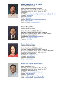 19th Congress Senators of the Philippines | PDF | Philippines | Government