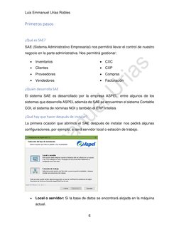 Manual Básico de Aspel SAE 6 | PDF | Inventario | Factura