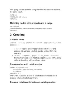 The Complete Cypher Cheat Sheet | PDF | Teaching Methods & Materials | Computers