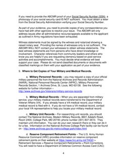 ABCMR Application Guide for Veterans | PDF | Military Discharge ...