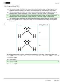 Unit 6 AP Chemistry Progress Check | PDF | Heat | Chemical Reactions