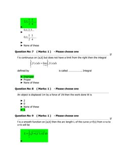 Mth101 Final Term Solved Mcqs File | PDF | Teaching Methods & Materials | Science & Mathematics
