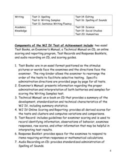 Woodcock-Johnson IV Scoring Manual | PDF | Educational Assessment ...
