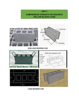 Compressive Strength of CHB in Philippines | PDF | Concrete | Masonry