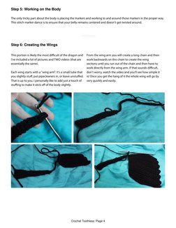 Free Toothless Crochet Pattern Guide | PDF | Crochet | Handicrafts