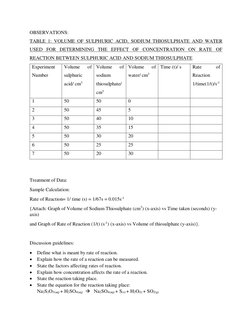 Disappearing Cross Experiment Method | PDF | Reaction Rate | Volume