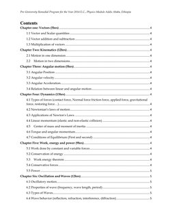 2014 E.C. Physics Remedial Module | PDF | Force | Newton's Laws Of Motion