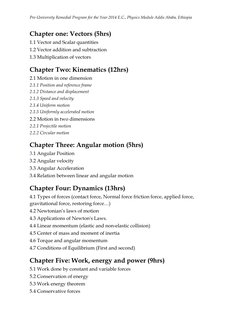 2014 E.C. Physics Remedial Module | PDF | Force | Newton's Laws Of Motion