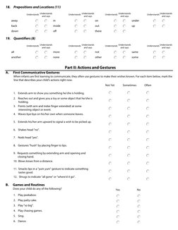 MacArthur-Bates CDI Assessment Guide | PDF | Bathroom