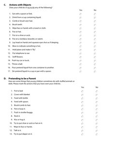 MacArthur-Bates CDI Assessment Guide | PDF | Bathroom