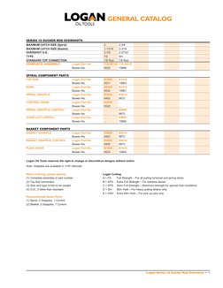 Logan Series 10 Overshot Tools Guide | PDF | Equipment | Mechanical ...