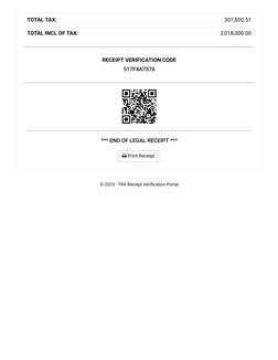 TRA EFD Receipt Verification Guide | PDF