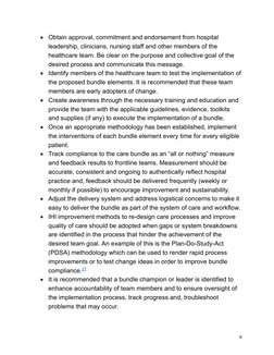 Infection Control Bundles in Healthcare | PDF | Health Sciences ...