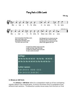 Understanding Musical Forms: Binary & Ternary | PDF | Musical Forms | Songs