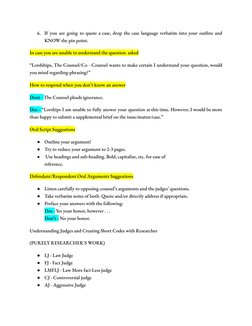 Moot Court Oral Argument Script Guide | PDF | Public Sphere | Common Law