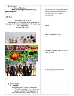 Making Valid Generalizations in Lessons | PDF | Logic | Evidence