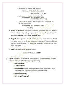 Guidelines for Writing Memorandums | PDF | Memorandum | Communication