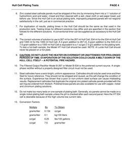 Hull Cell Plating Test Overview | PDF | Chromium | Zinc