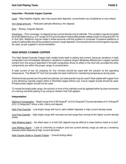 Hull Cell Plating Test Overview | PDF | Chromium | Zinc