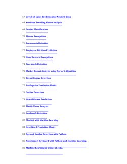 Machine Learning Projects with Python | PDF | Technology & Engineering