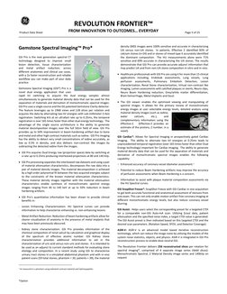 Revolution Frontier - DataSheet - 2.0 | PDF | Ct Scan | Medical Imaging